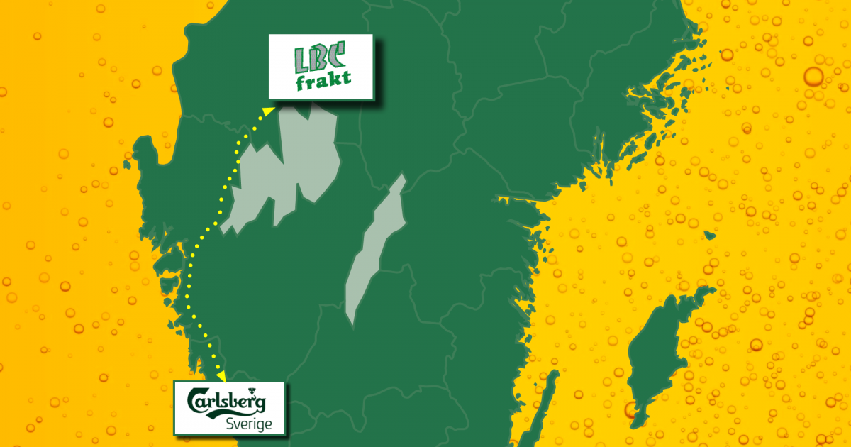 LBC Frakt - Nytt samarbete med Carlsberg